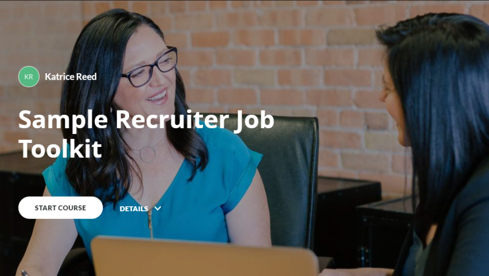 eLearning – Recruiter Job Toolkit | The Learning Queen